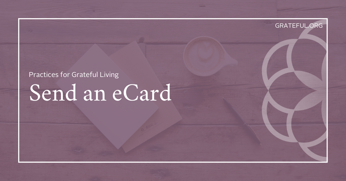 Send A Free ECard Grateful